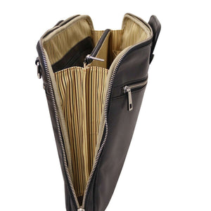 Leather Document Briefcase - Perfectly Styled Bag - Lizandez – Lizandez ...