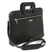Leather Document Briefcase - Perfectly Styled Bag - Lizandez – Lizandez ...